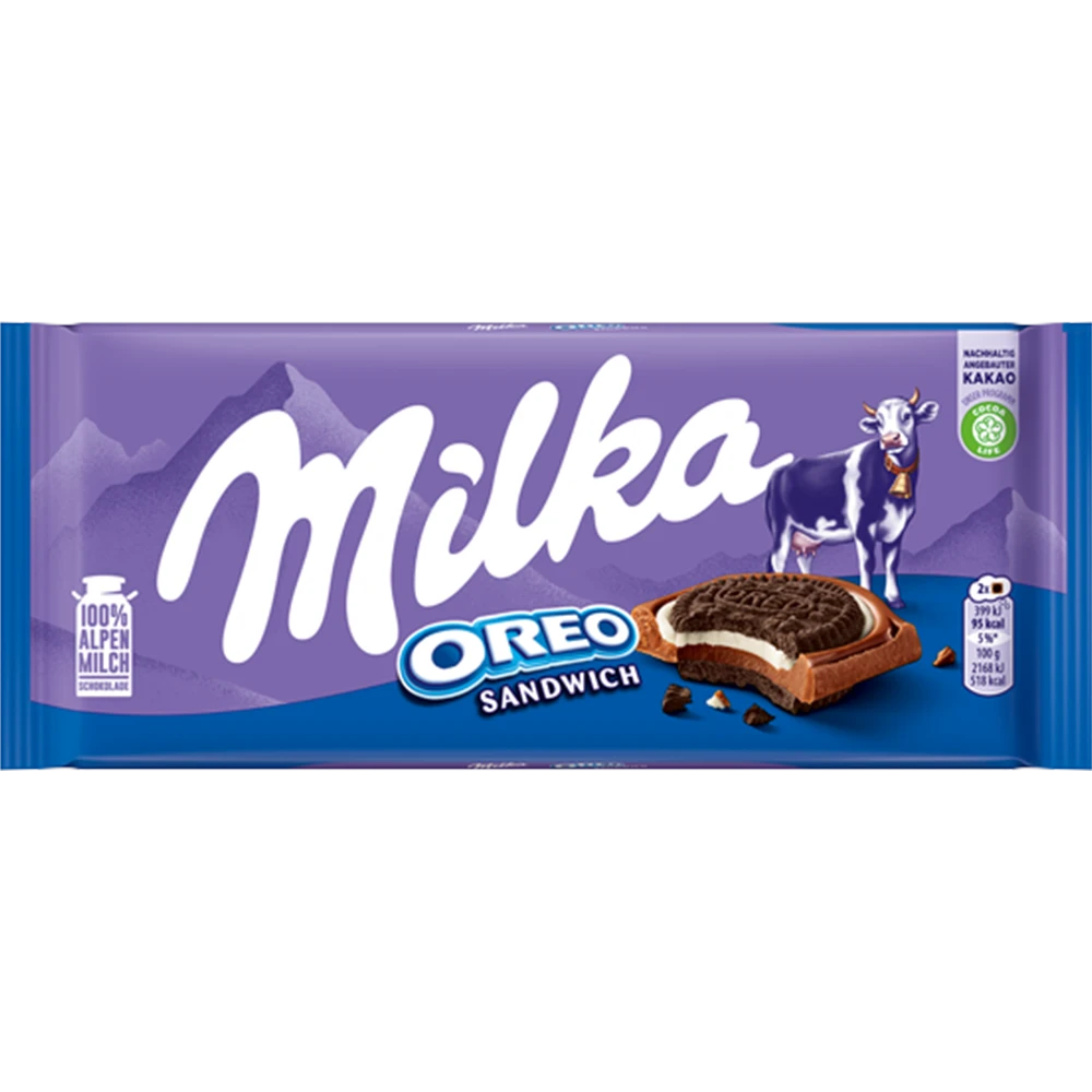 Mondelez Milka Tafel Oreo Sandwich – Nielsen Scan-Shop