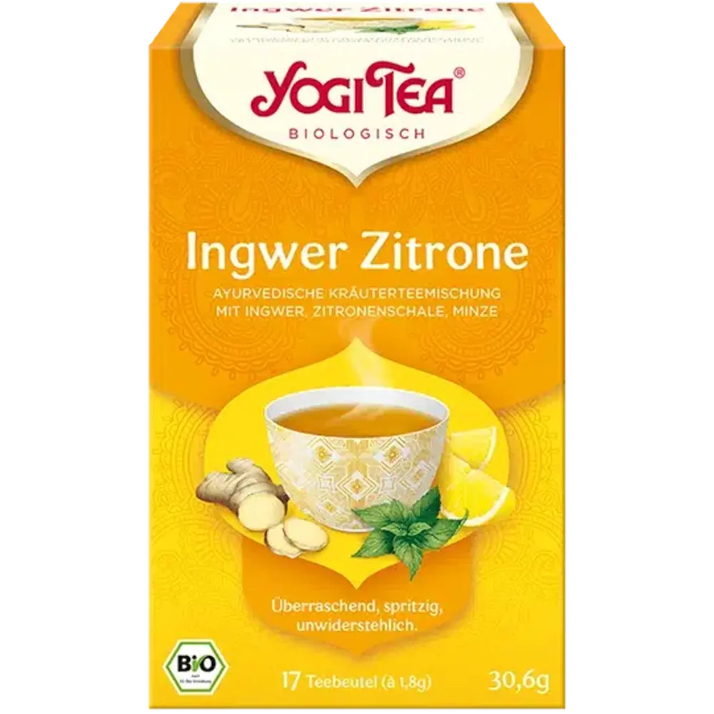 Yogi Tea Ingwer Zitrone Bio – Nielsen Scan-Shop