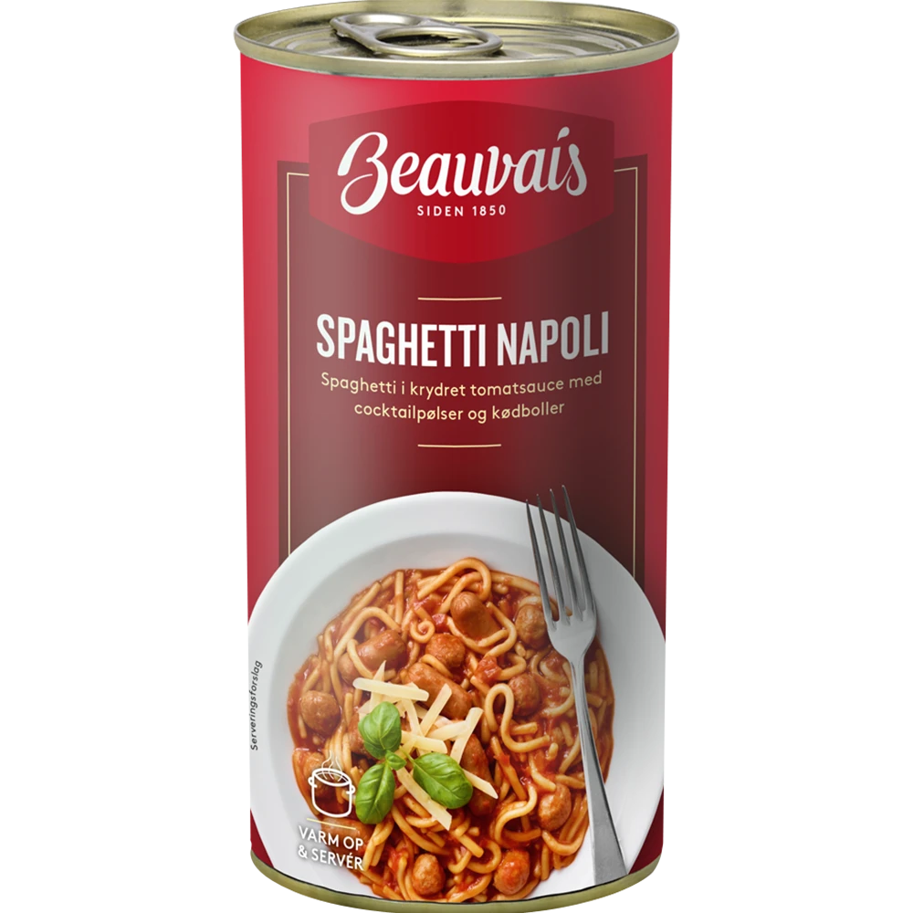 Beauvais Spaghetti Napoli – Nielsen Scan-Shop
